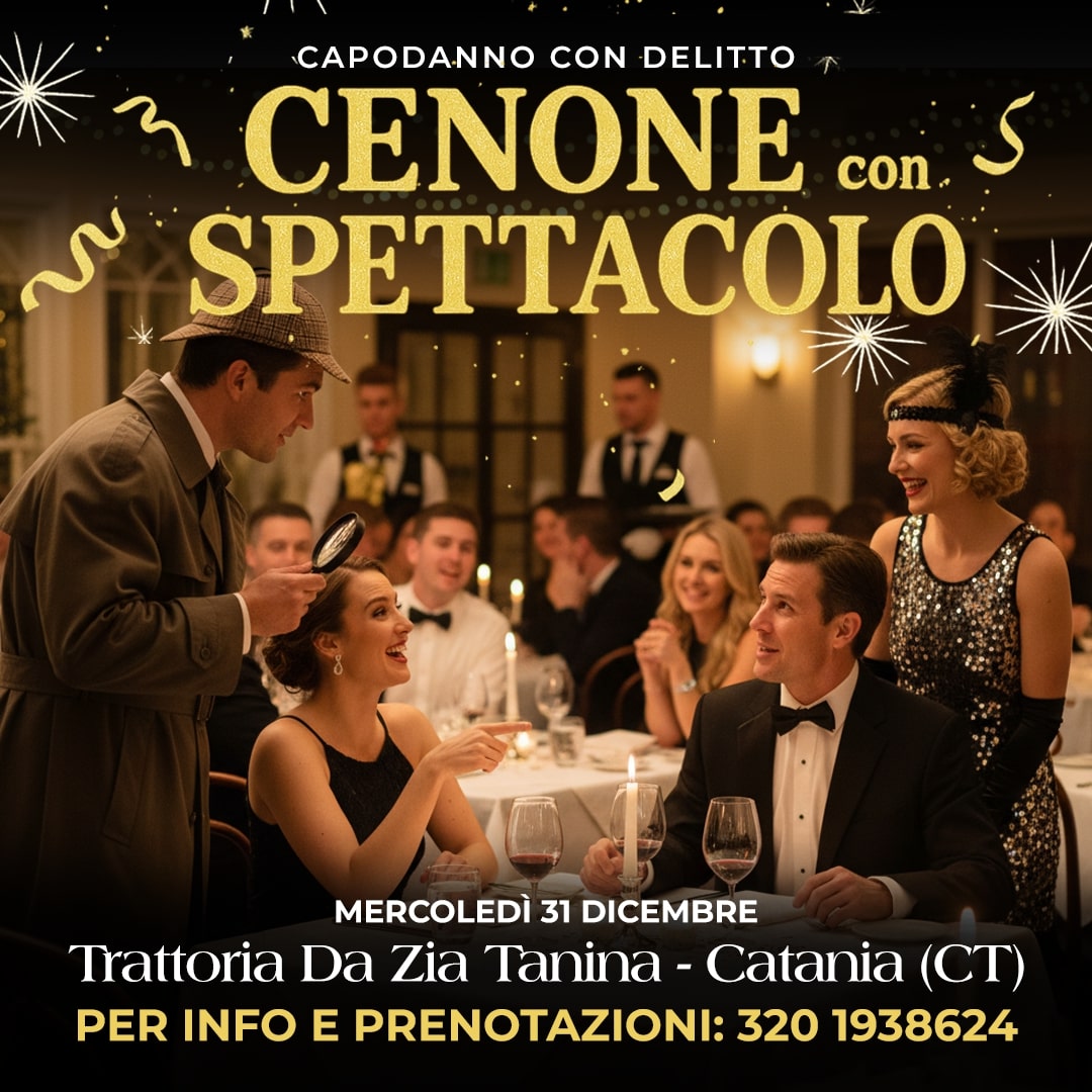 GRAN CENONE CON DELITTO - TRATTORIA DA ZIA TANINA - CATANIA - CT ...